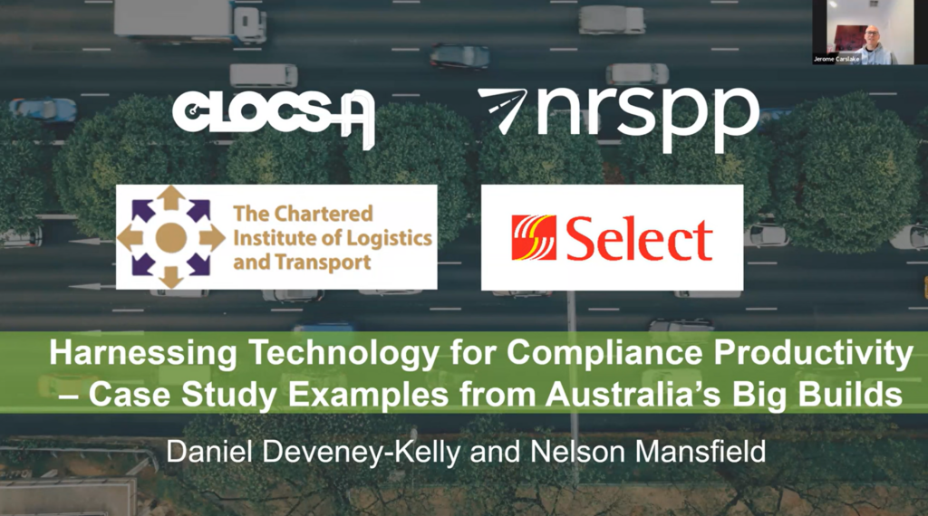 Webinar: Harnessing Technology for Compliance Productivity - CLOCS-A