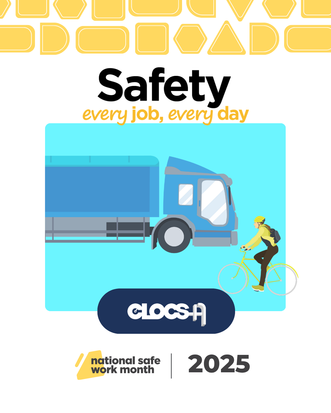National Safe Work Month 2025 - CLOCS-A
